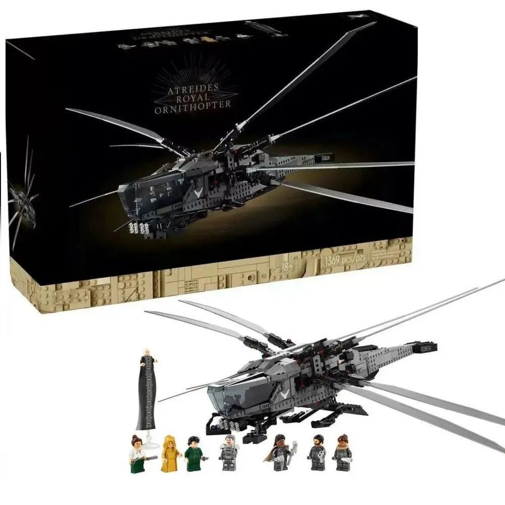 Конструктор Дюна: Королевский орнитоптер Атрейдесов, 1369 деталей