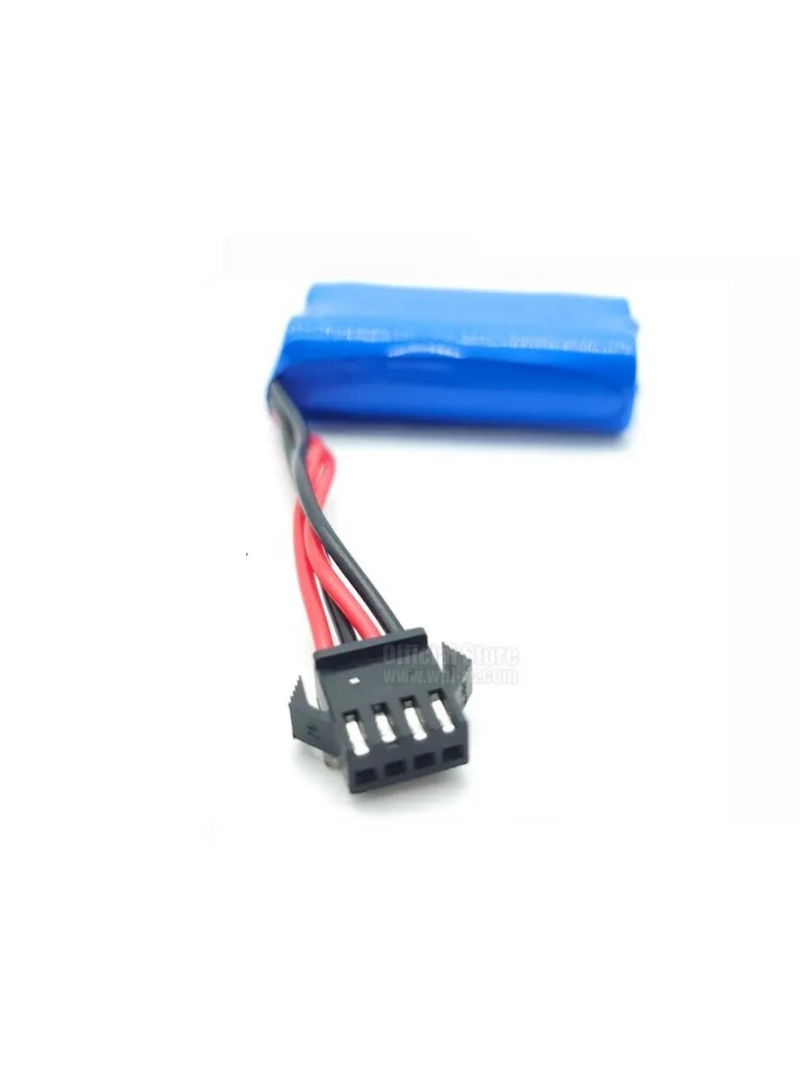 Аккумулятор Li-Ion 500mAh, 7.4V для автомоделей