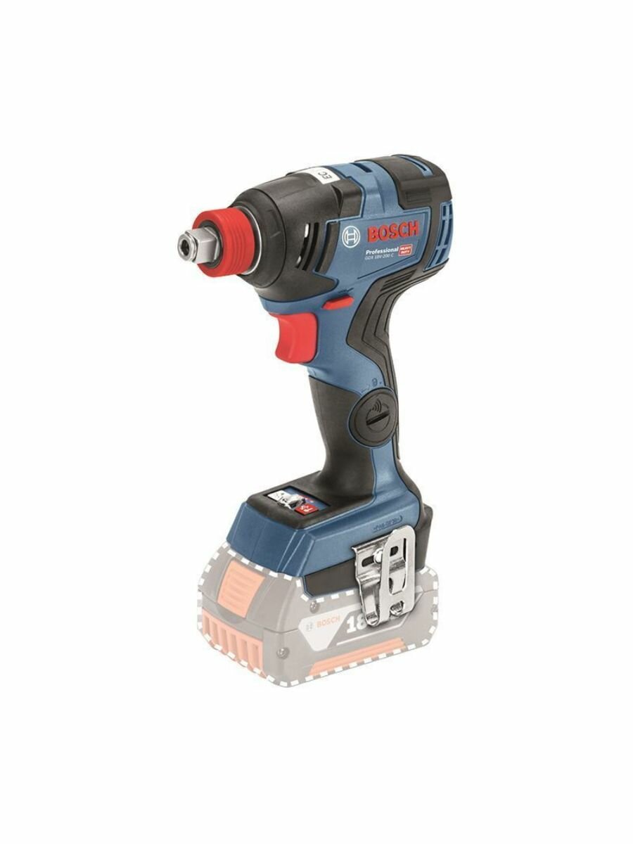 Гайковерт аккумуляторный ударный Bosch GDX 18V-200 C, арт. 06019G4204 (без АКБ и ЗУ)