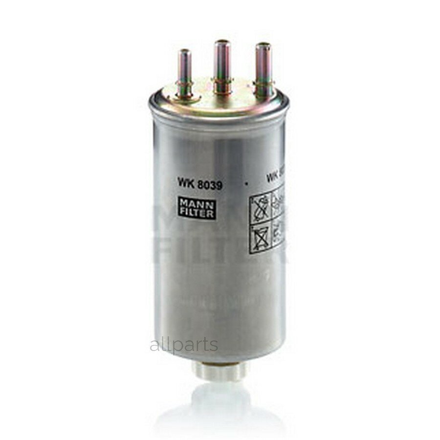 MANN-FILTER WK 8039 Фильтр топливный RENAULT Logan/Sandero/Duster 1.5DCI MANN WK 8039