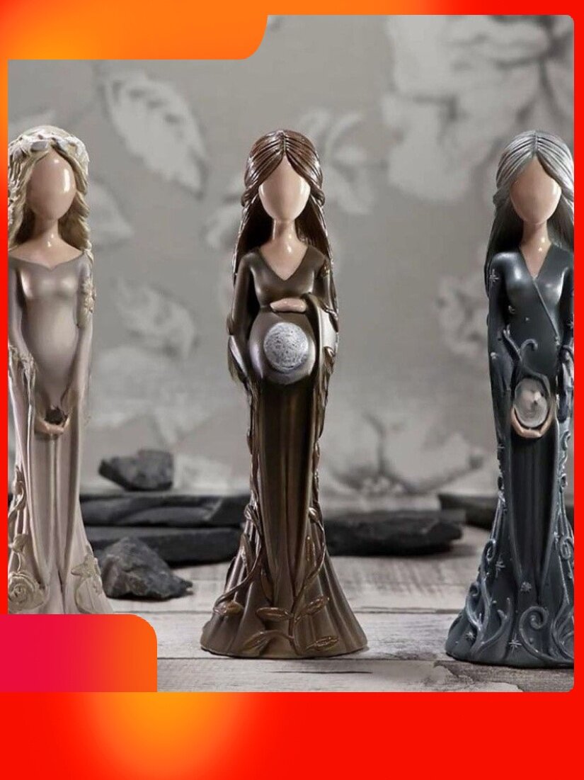 Эксклюзивная смоляная богиня 15 см