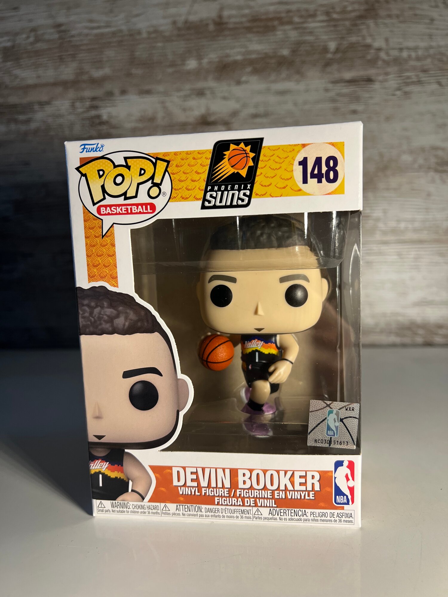 Фигурка Фанко Букер, Девин, баскетболист, Devin Booker, Basketball, 10 см от Funko