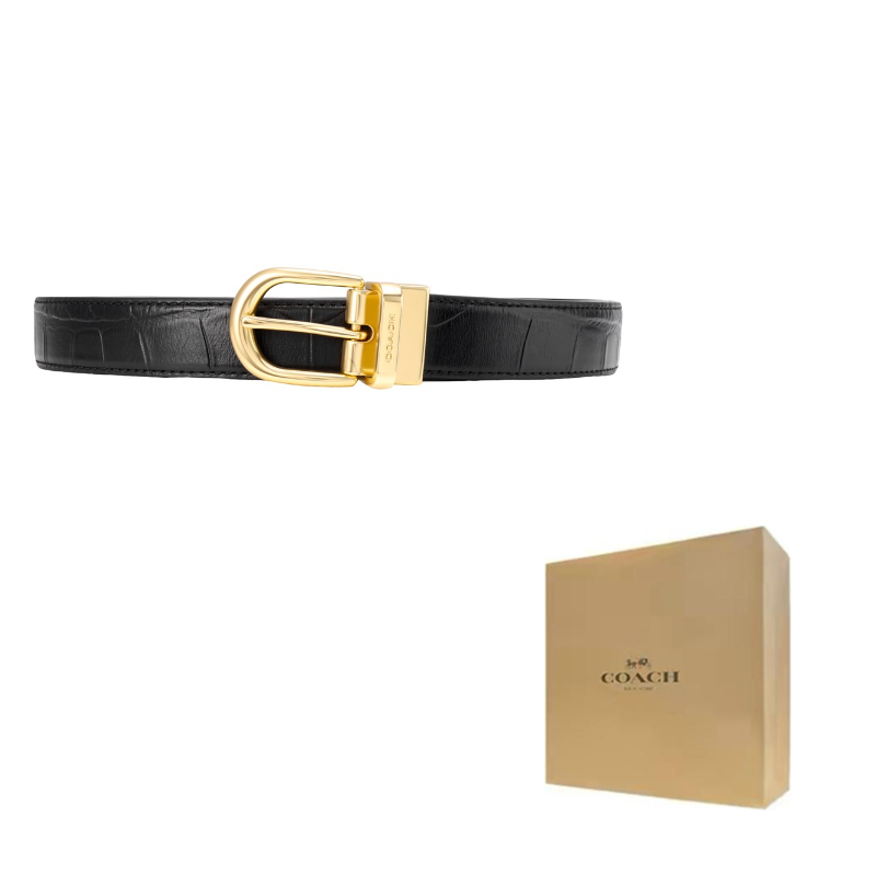 COACH Кожаные ремни Женские 2,5 см OneSize