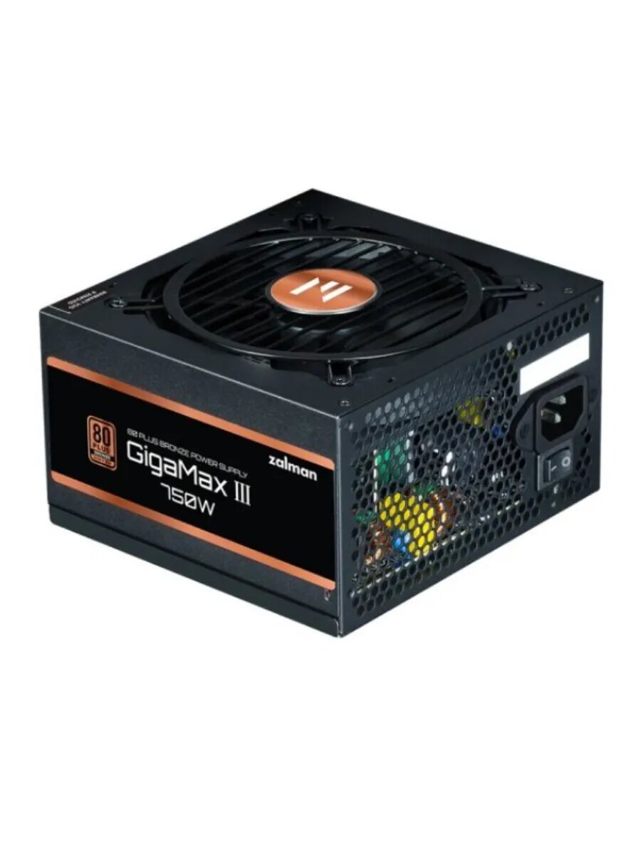 GigaMax III 750W ZM750-GV3 черный 750 Вт, 80+ Bronze
