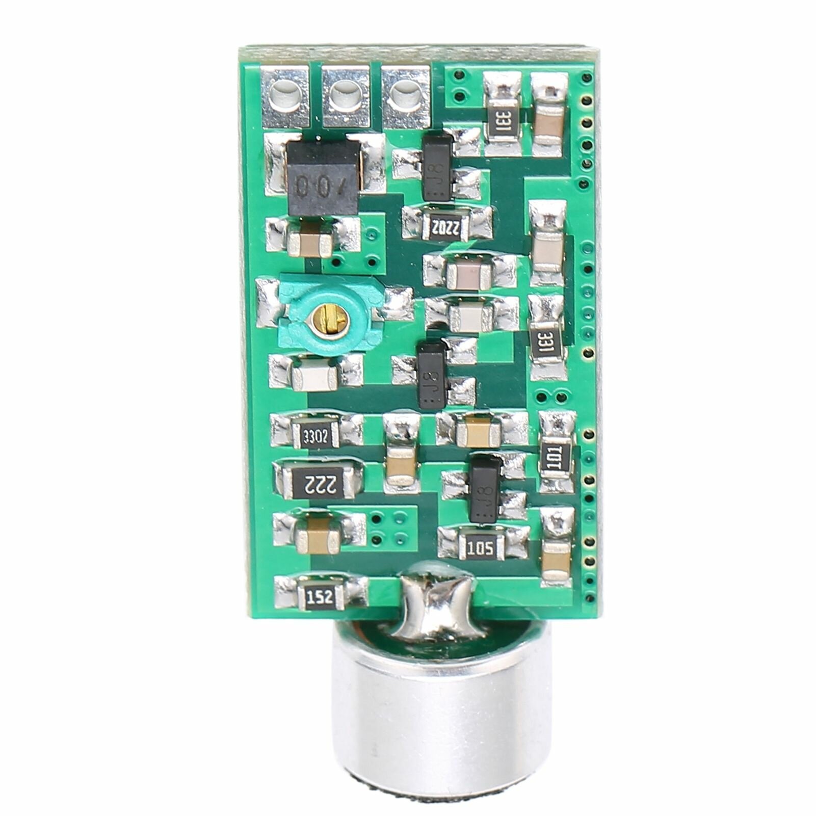 Модуль беспроводного аудиопередатчика Mini FM Emission MIC V4.0 Core Board 0,7-9 В 9 В аудиомикрофонный модуль звукоснимателя