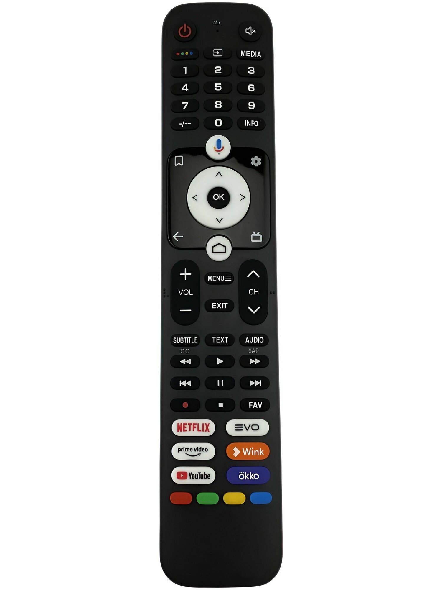 Пульт HTR-U32R WINK для телевизора Haier, Candy