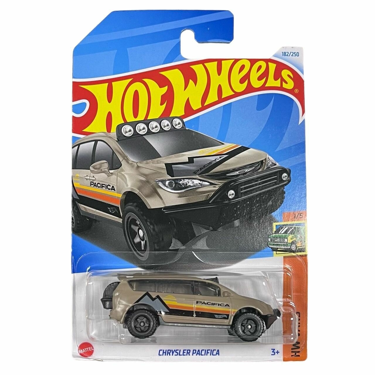 Машинка Hot Wheels металлическая в масштаб 1:64 CHRYSLER PACIFICA (Светло-коричневый)