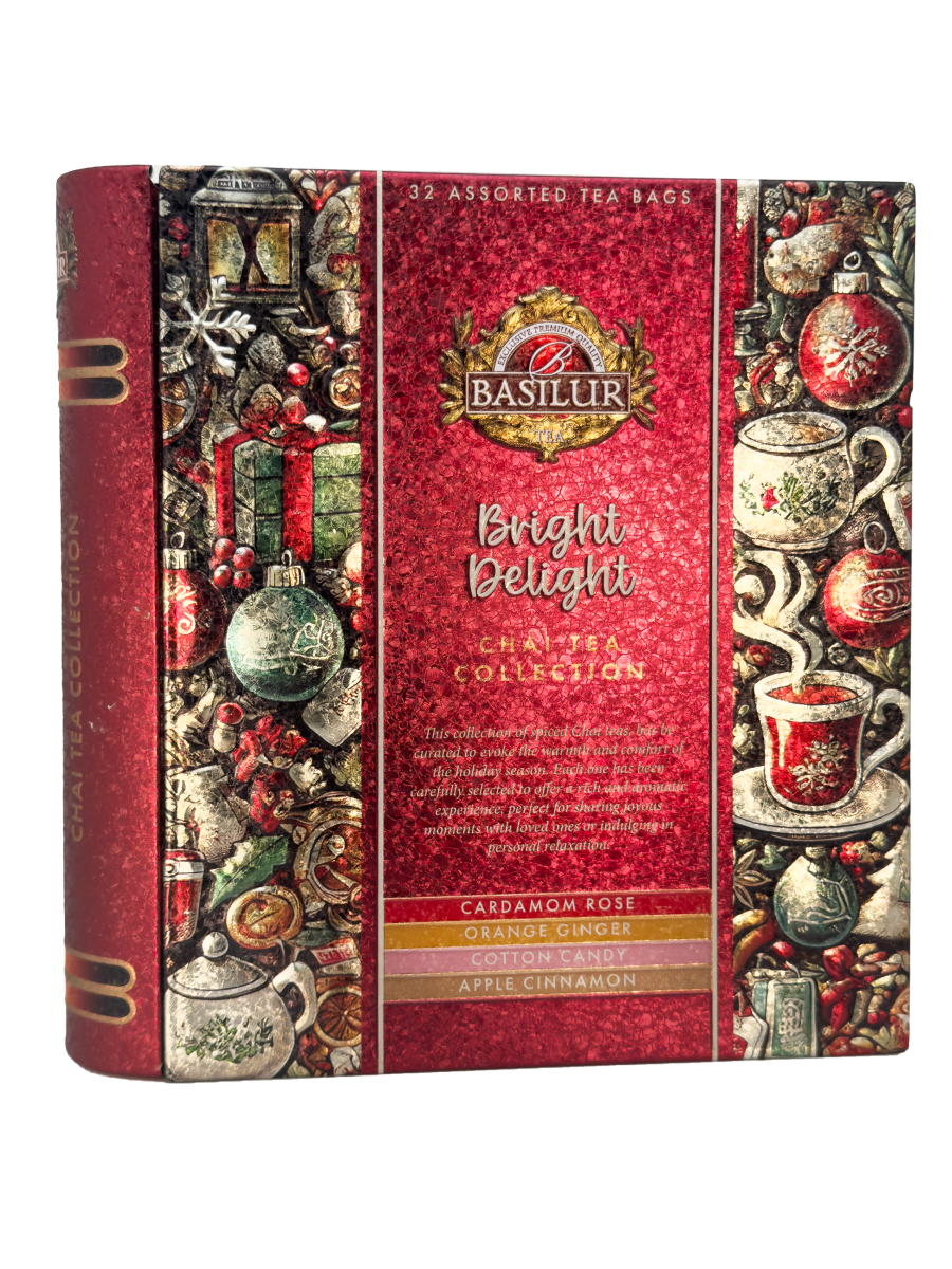 Чай Basilur "Рождественская история", ассорти, в пакетиках, 32 шт
