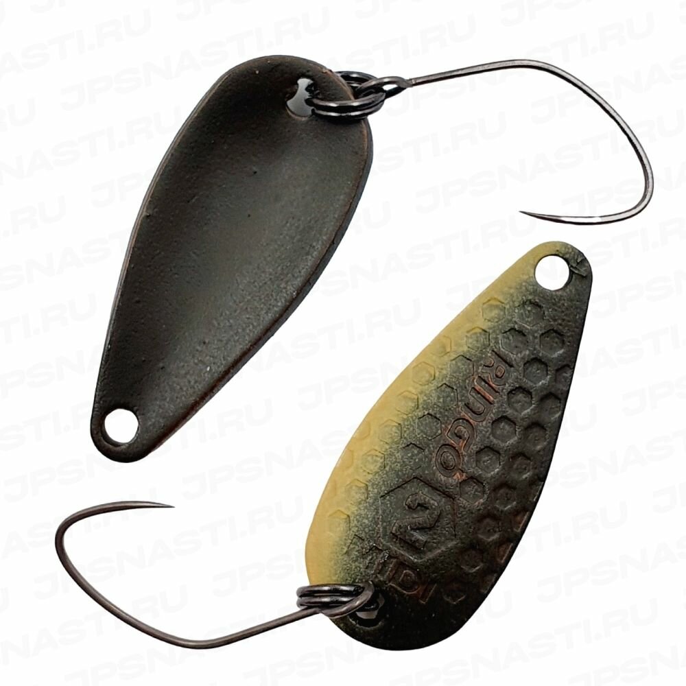 Японская блесна на форель Yarie №704 Ringo Midi 2 Hammered, 2 гр, S2