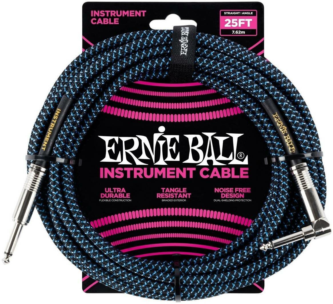 ERNIE BALL 6060, 7.62м - Инструментальный кабель