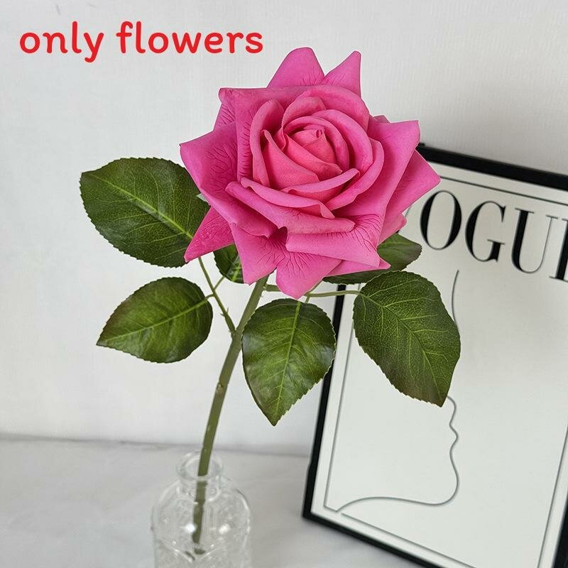 Свадебная тема искусственный цветок роза ткань для украшения вечеринки и мероприятия красная