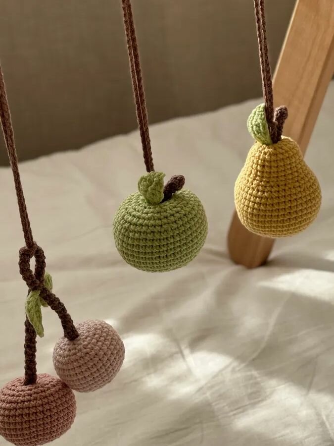 Подвес на монтессори тренажёр/погремушка/грызунок/игрушка для новорожденного/погремушка