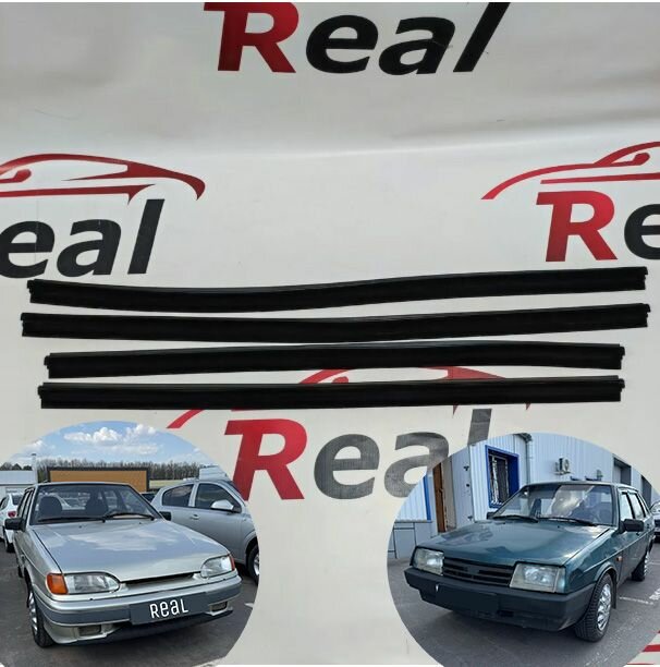 Уплотнительные бархотки (реснички) внутренние 2109,21099,2114,2115 комплект 4шт.