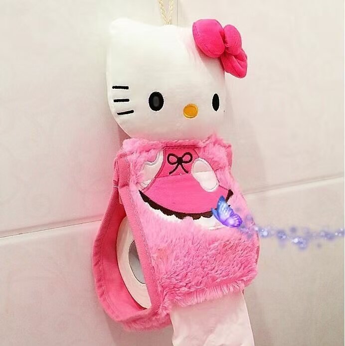MINISO Sanrio Hello Kitty набор крышек для унитаза, Розовый