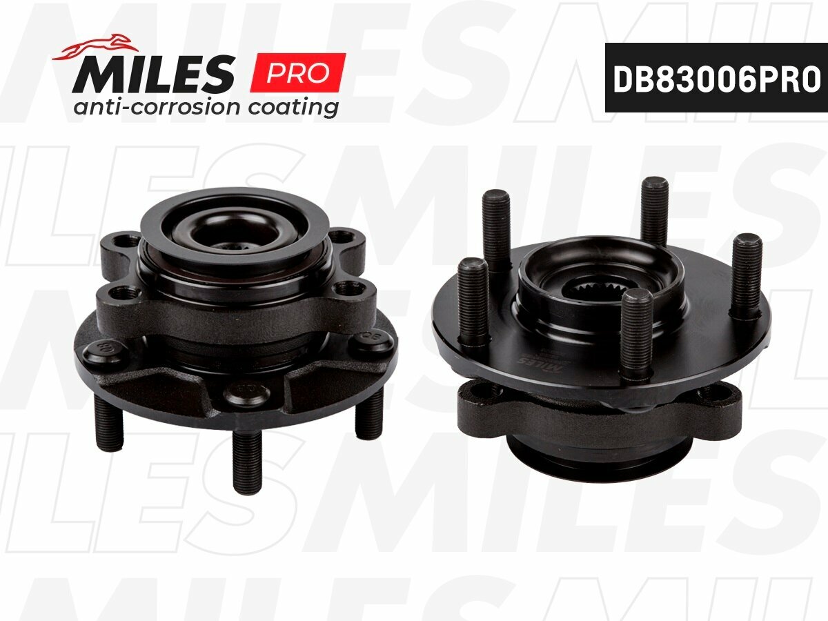 Ступица с подшипником передняя +ABS NISSAN QASHQAI I/X-TRAIL/JUKE/RENAULT KOLEOS 07-.