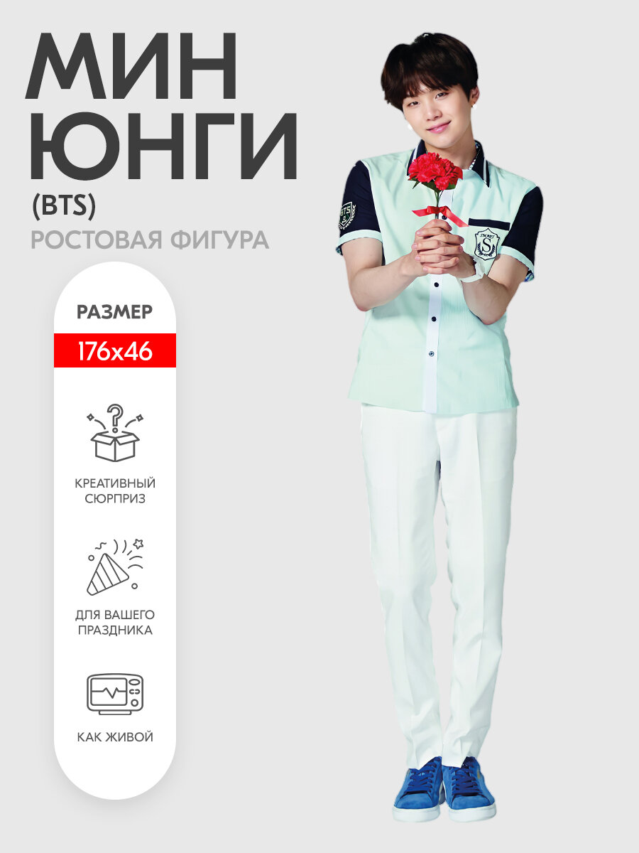 Аксессуар для фотосессий, Indoor-ad, Шуга, BTS, ростовая фигура