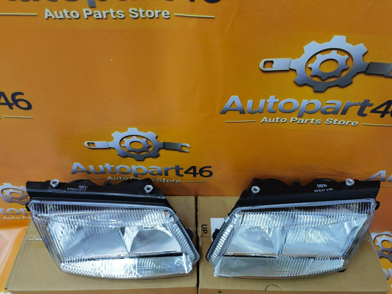 Фары Передние Фольксваген пассат Б5 с туманкой (H4+H7) Depo качество