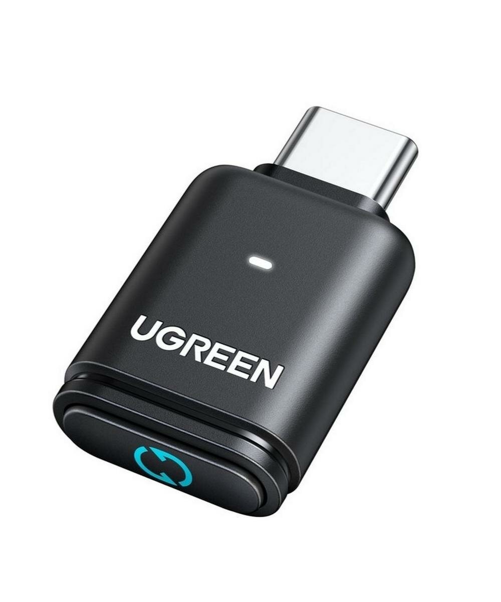 Адаптер UGREEN BT501 (45008) USB-C Bluetooth Transmitter Черный Bluetooth (RU)