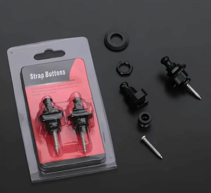 Стреплоки для электрогитары, замок-фиксатор гитарного ремня (strap locks)