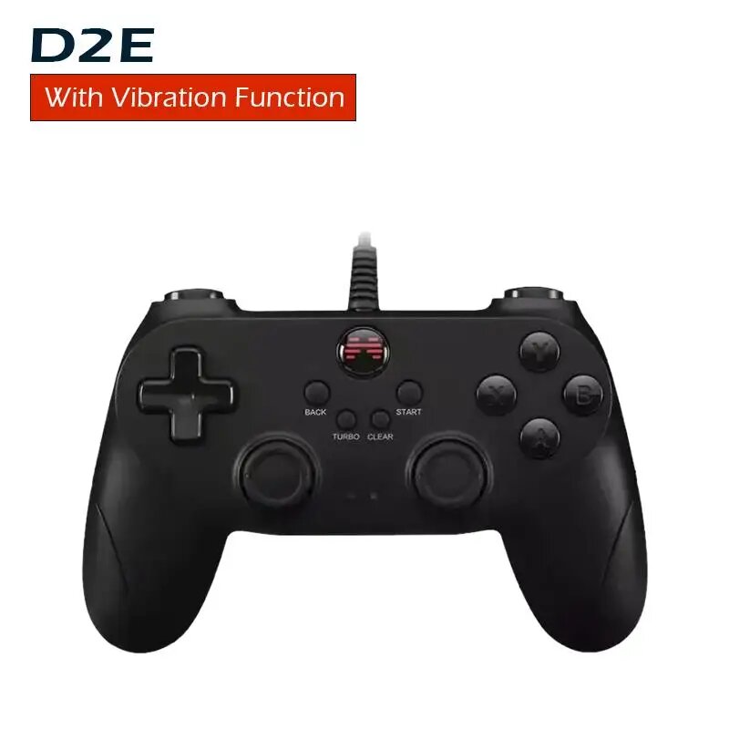 Проводной геймпад BETOP D2E для PS4/PS3/ПК Black wired