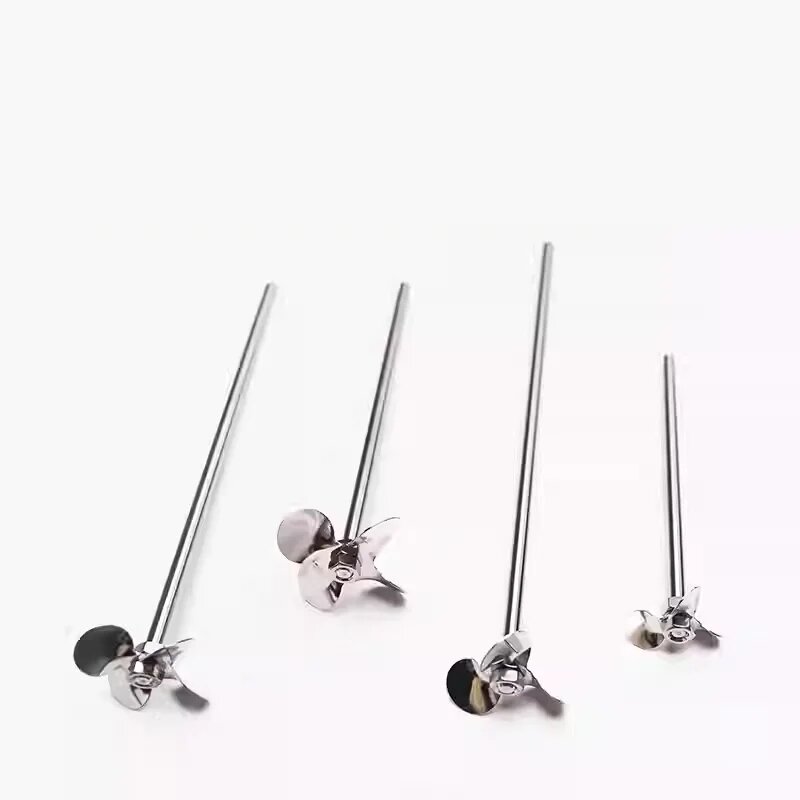 Три пропеллера для лабораторного миксера из нержавеющей стали 304 Stainless rod 500mm