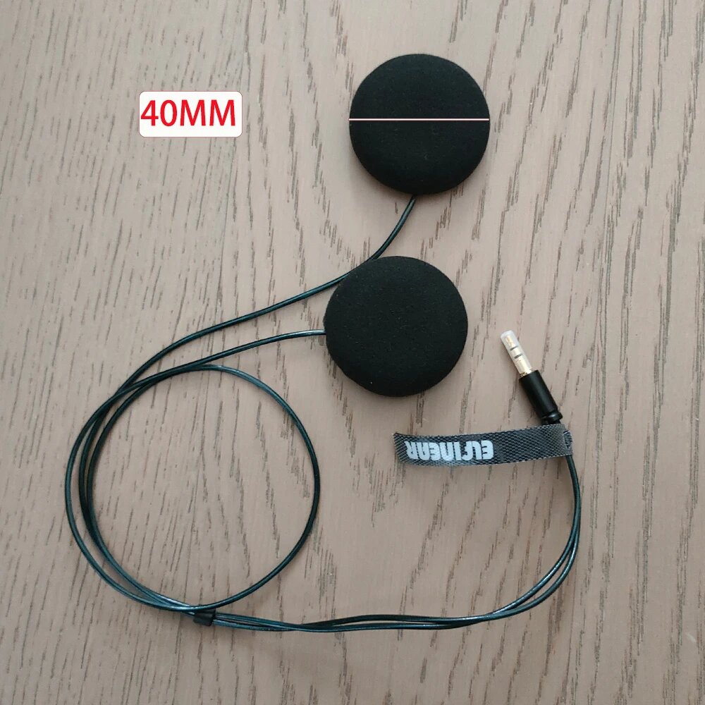 ELFINEAR 40 мм динамики для мотоциклетного шлема, наушники, совместимые с Cardo, Sen, Lexin, Vimoto работают с большинством коммуникаторов для шлемов MotoAudionyx