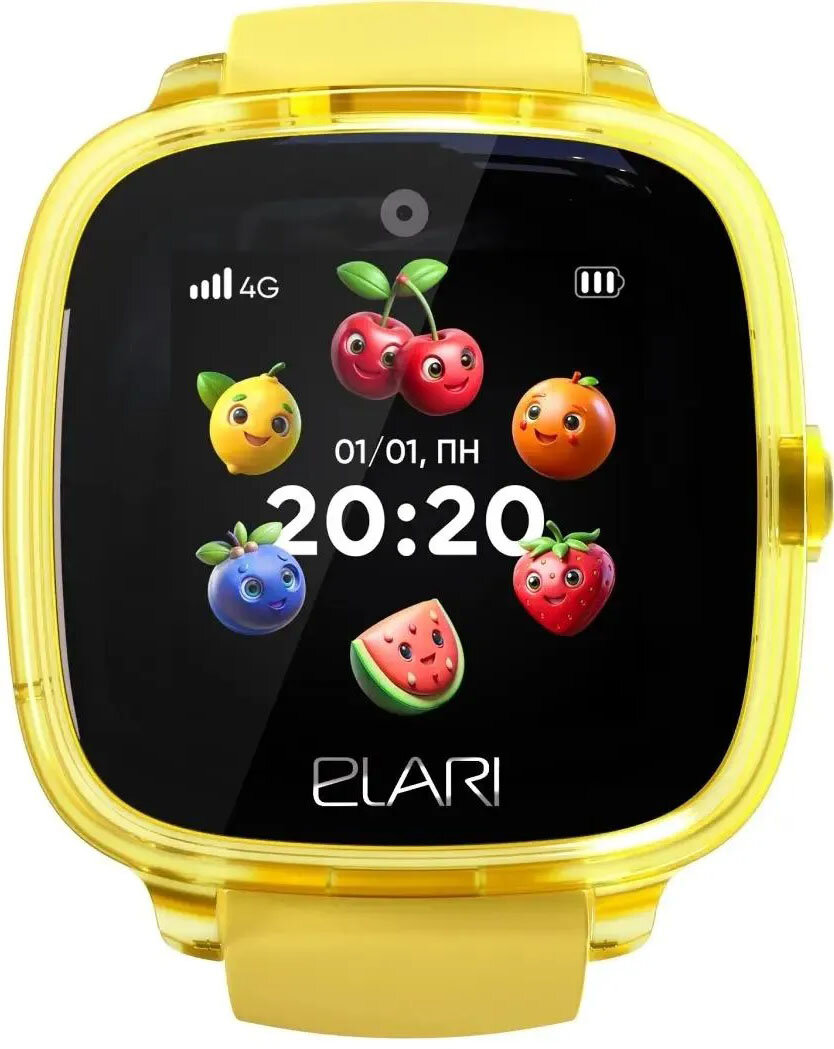 Умные часы Elari Fresh 4G желтый