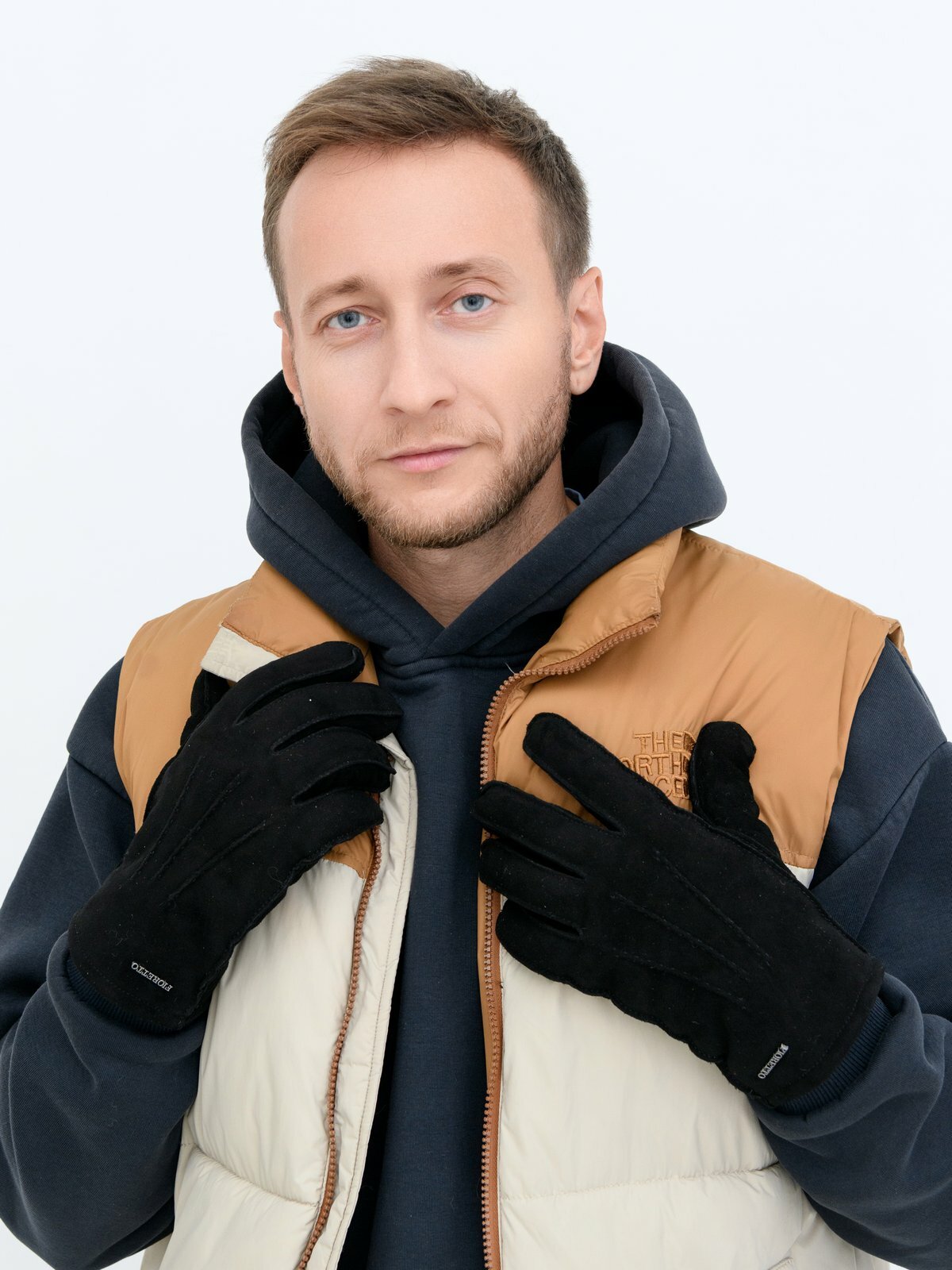 Перчатки Кожаные перчатки для мужчин