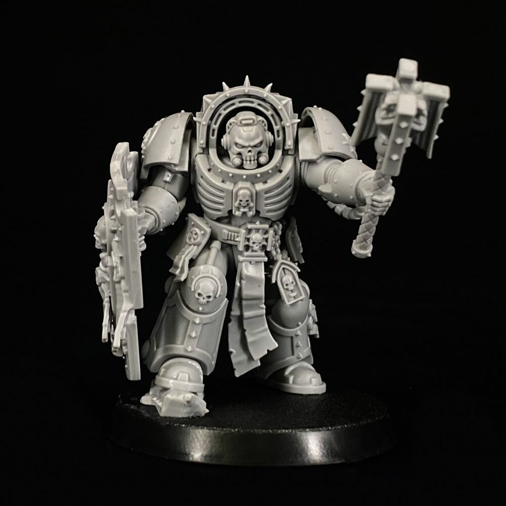 Chaplain in terminator armour new release миниатюра по вселенной warhammer 40000