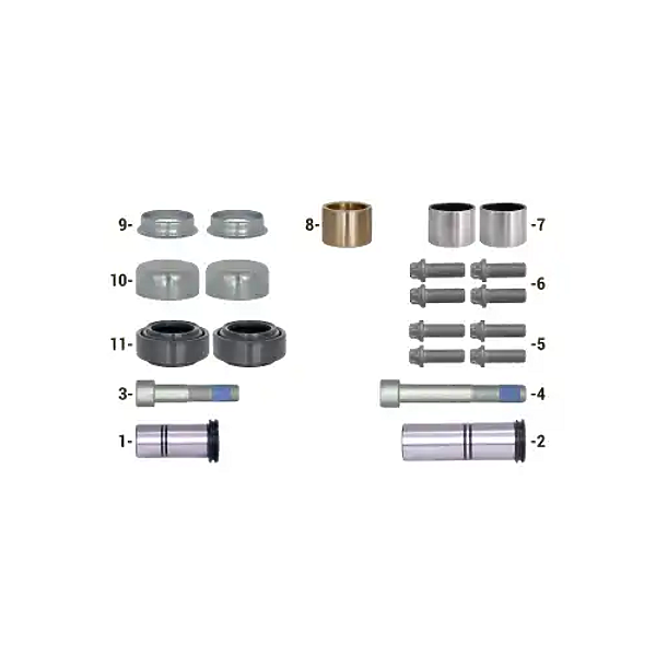 CHEEFT 2045 рмк направляющих суппорта meritor elsa 195 / 225 / ex225 (21 деталь, о. н.- mck1298) volvo