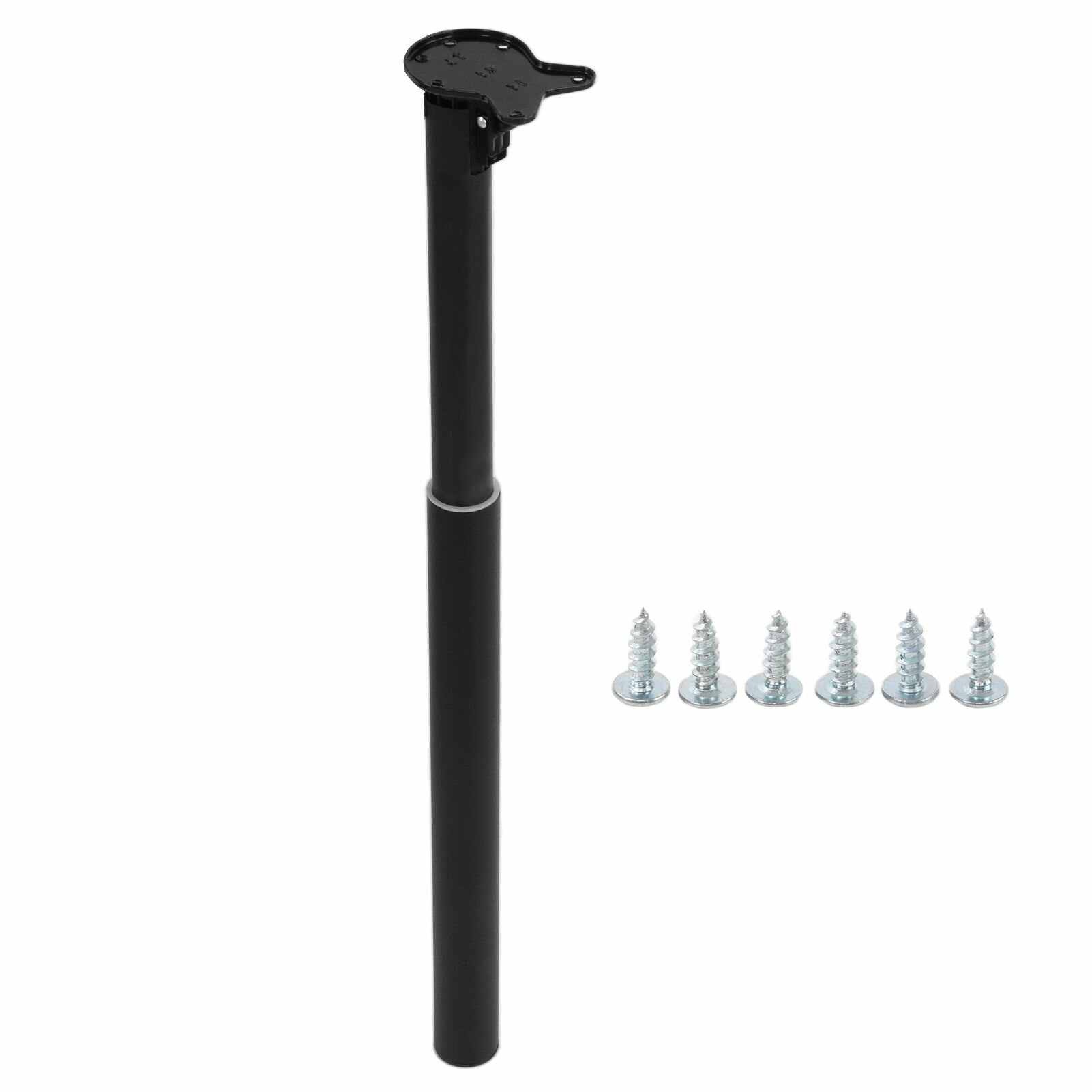 Регулируемая ножка стола Складная подъемная опора стола Черная противоударная нержавеющая сталь для яхт RVs