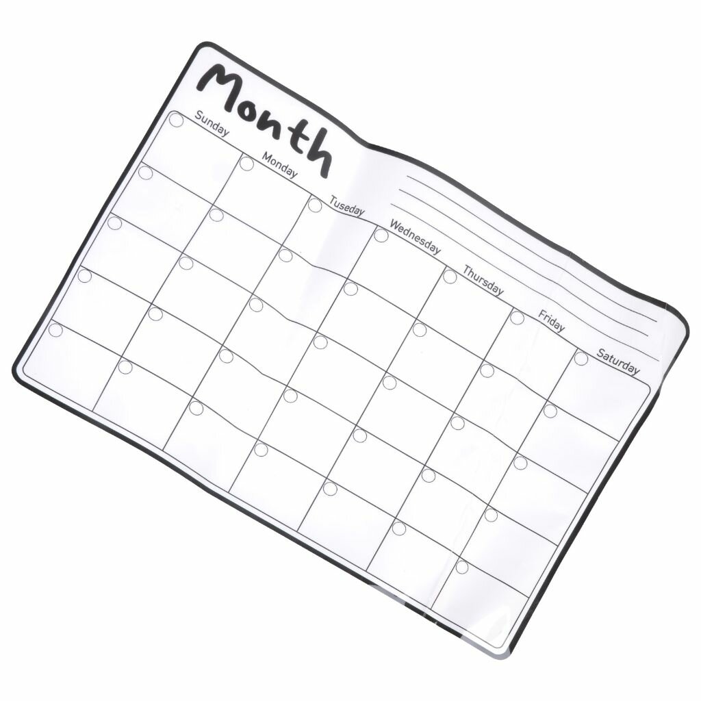 Магнитная доска для задач, - Ежемесячная таблица формата А3