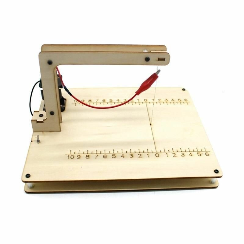 Оборудование для физических экспериментов на столе резки электронагревательной проволоки-квадрат со шкалой