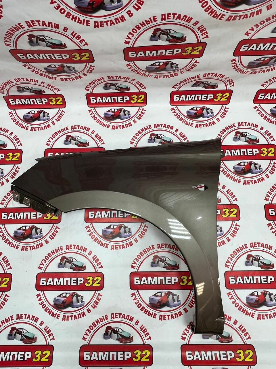 Крыло Лада Гранта 2190 (2018 г), Гранта FL левое, Кориандр, с отверстием под повторитель