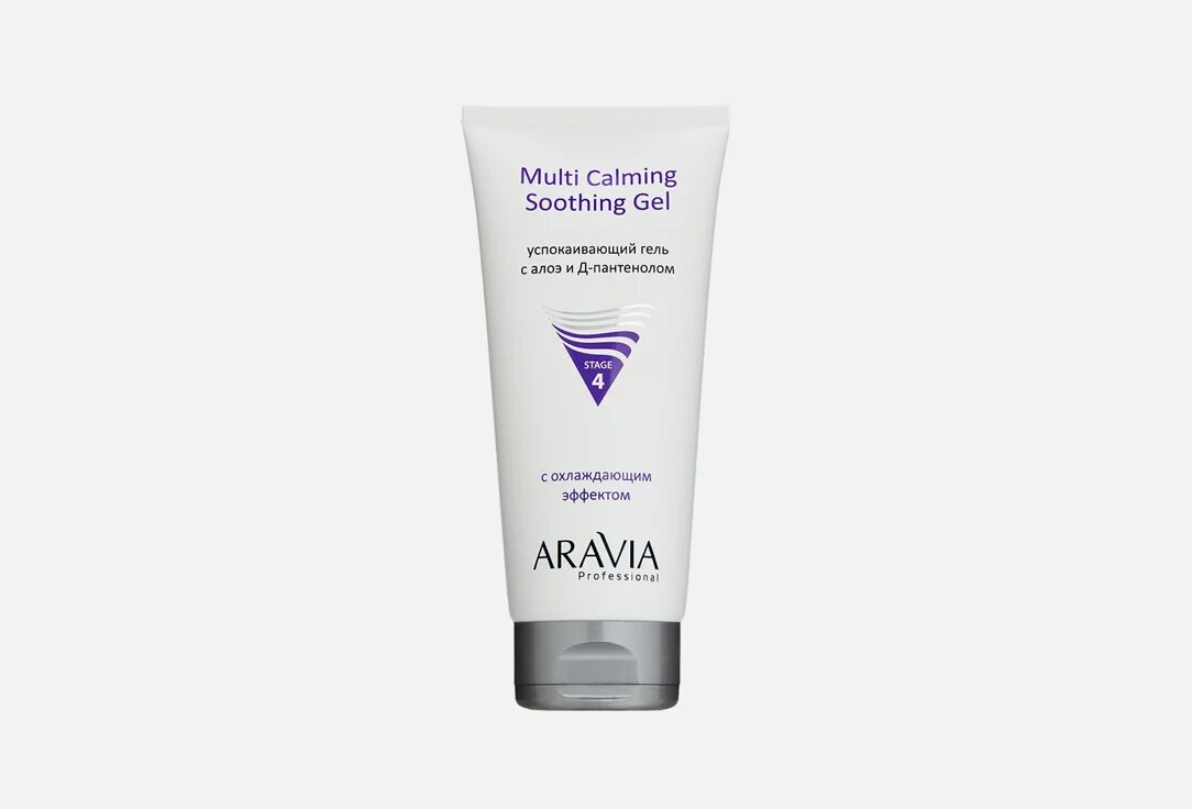 Успокаивающий гель с алоэ и Д-пантенолом ARAVIA Professional Multi Calming Soothing Gel, 200 мл