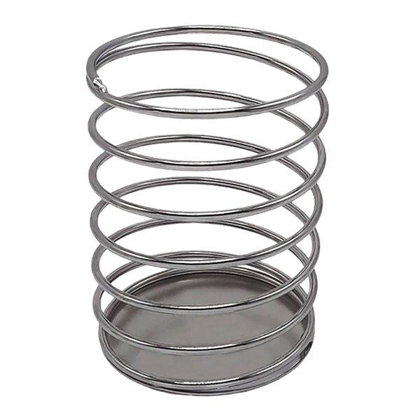 Стакан-пружина KWELT 7*7*9,5см, металлический , круглый, графит