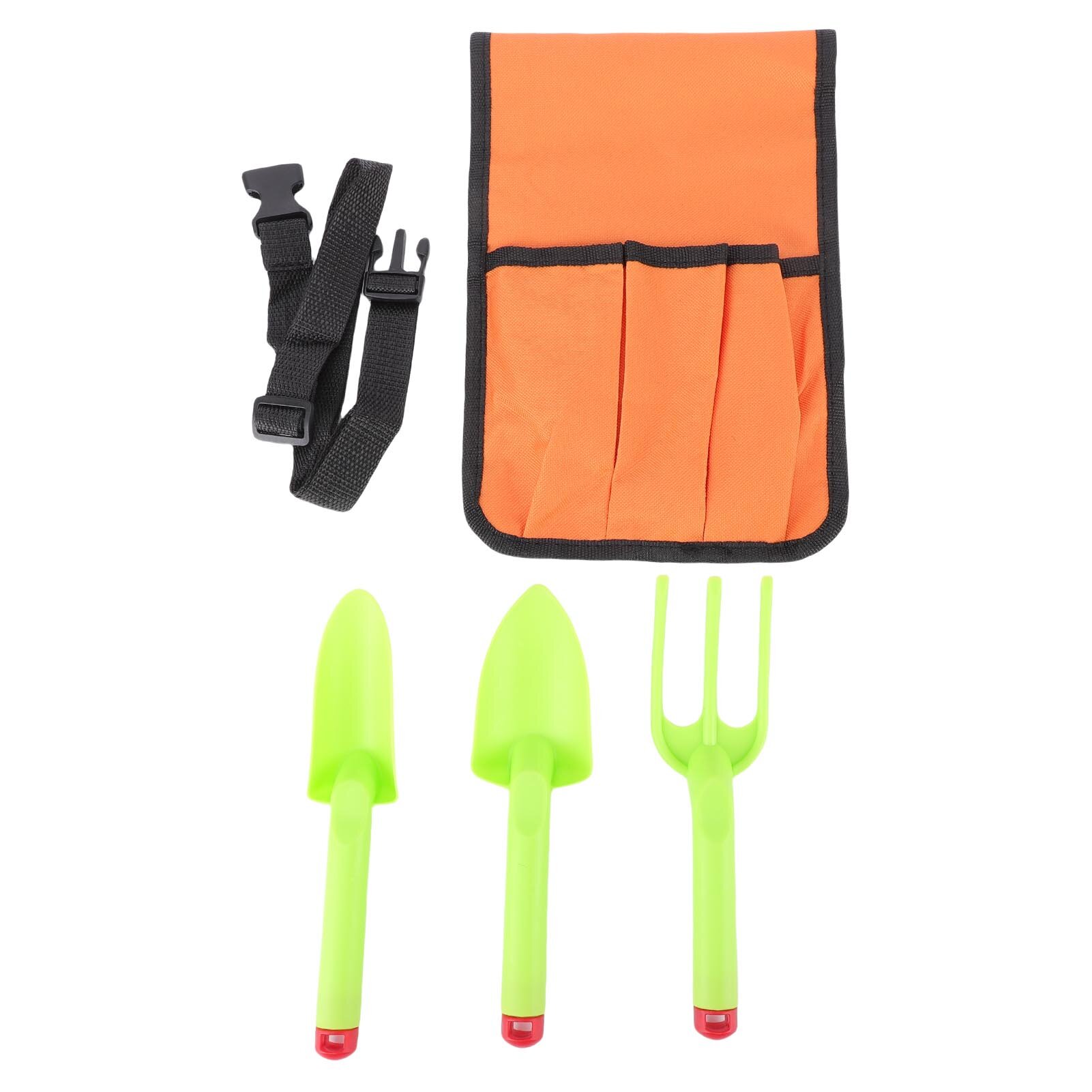 Поясная сумка для садовых инструментов, 600D ткань Оксфорд, регулируемый пояс для садовых инструментов с 3 инструментами для выращивания посадок