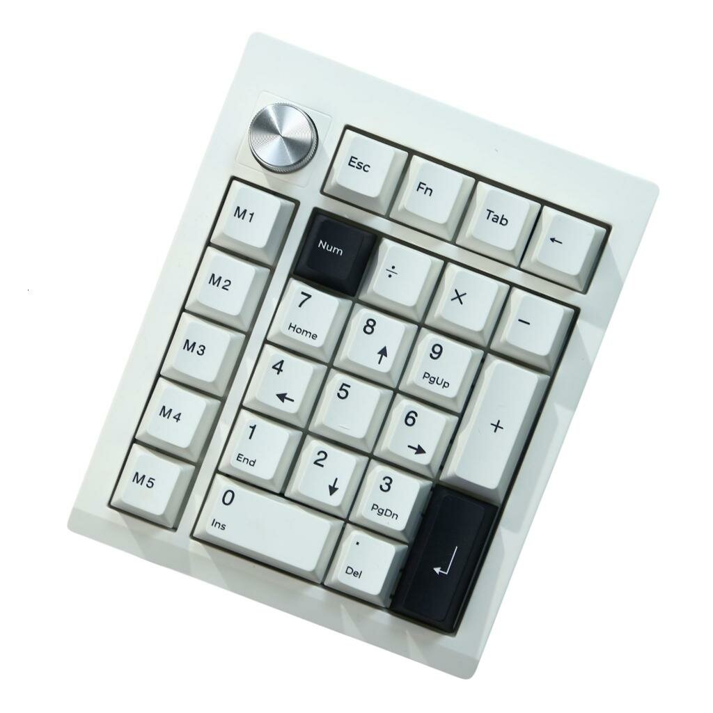 GMK26 Эргономичная 26-клавишная беспроводная клавиатура, Белый