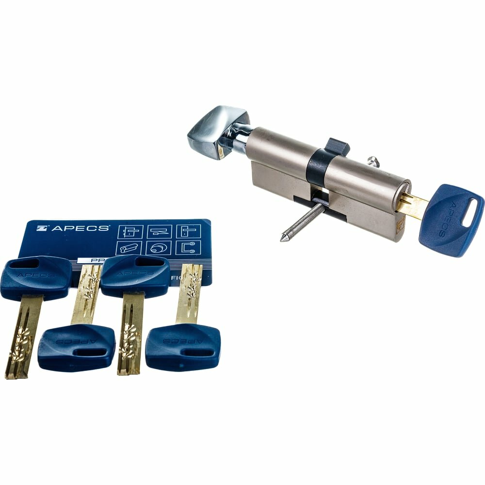Цилиндровый механизм APECS Premier XR-80-C15-NI