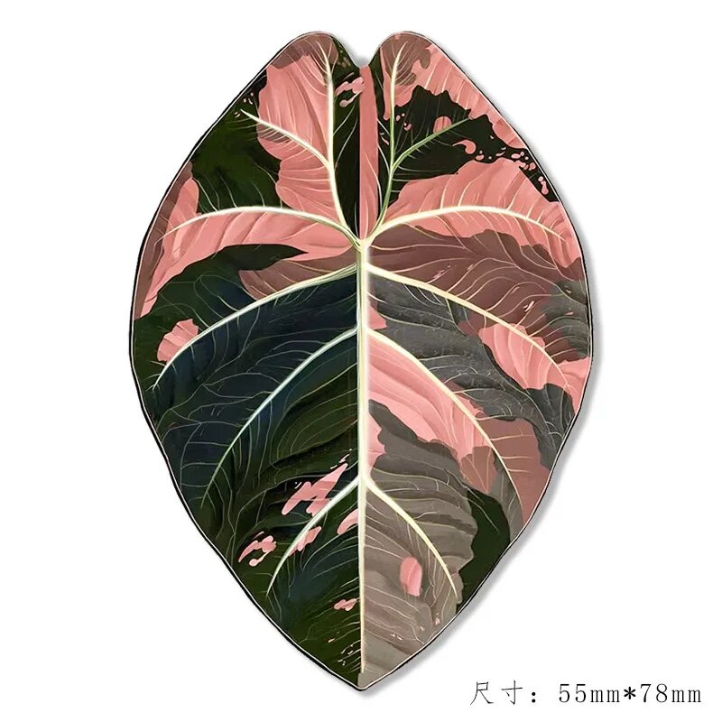 Магнитная наклейка на холодильник с имитацией растения B