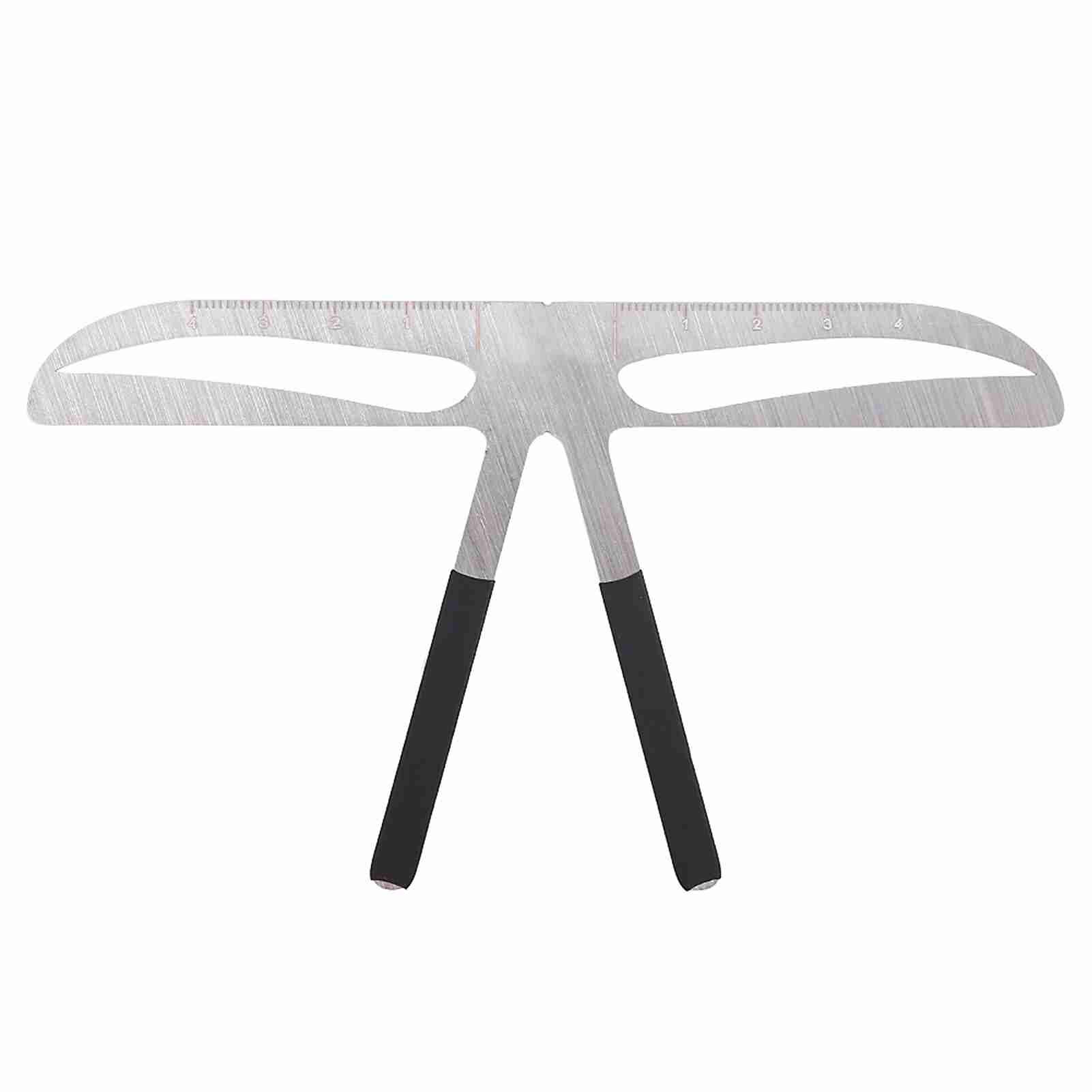 Линейка для перманентных бровей, линейка для измерения баланса бровей, линейка для удлинения бровей, стандартный трафарет для формы бровей