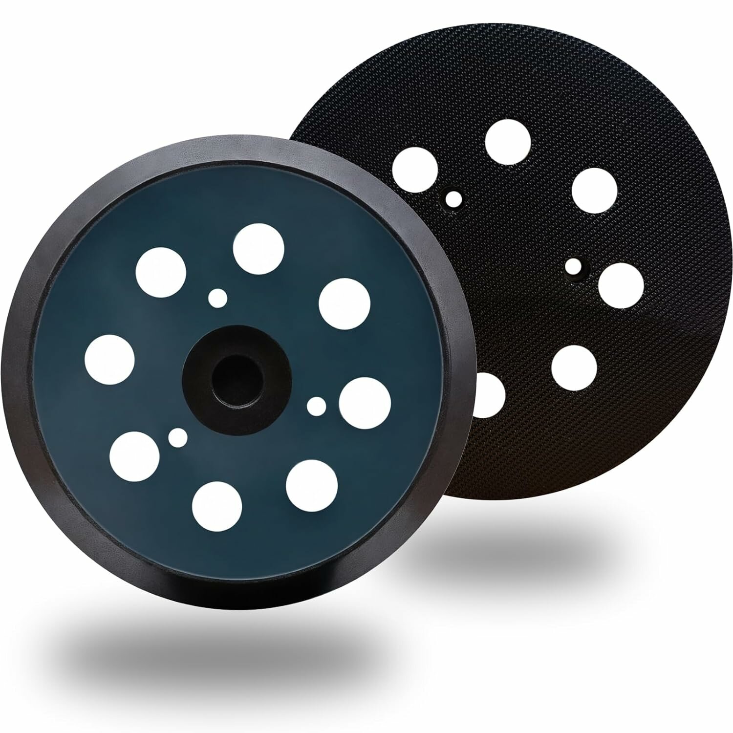 2 упаковки 5-дюймовые 8-отверстные шлифовальные накладки для , 5-дюймовые шлифовальные накладки на липучке для орбитальной шлифовальной машины