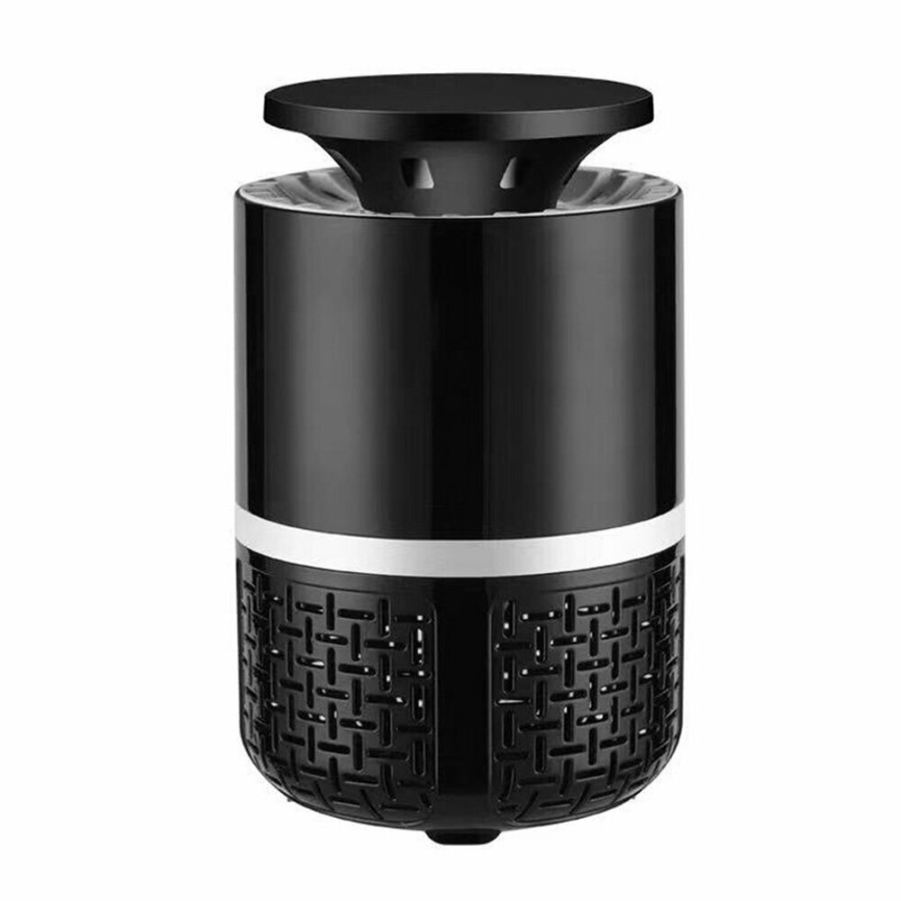 Электрический дезинсектор для комаров с ловушкой-лампой без химикатов USB с УФ-LED светом фотокатализатором вентилятором для отлова мух и насекомых для помещений, цвет: черный, белый (выбор), размер: большой, маленький (выбор), мощность: 3Вт, выход: