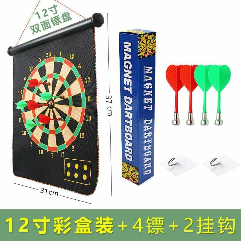 Дартс Детская игрушка Дартс-доска Внутренний магнитный набор дартс Домашняя магнитная мишень для стрельбы