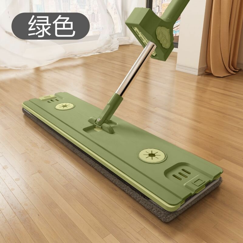 2025 Новый многофункциональный беспроводной плоский швабра для домашнего использования, одно движение для чистки, сухая и влажная двойная швабра, волшебный инструмент для уборки пола