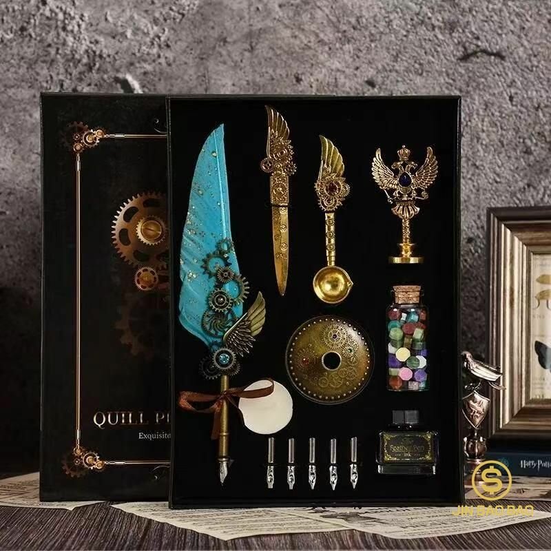 Набор для каллиграфии Перьевая, цвет: Черный, 1 шт.