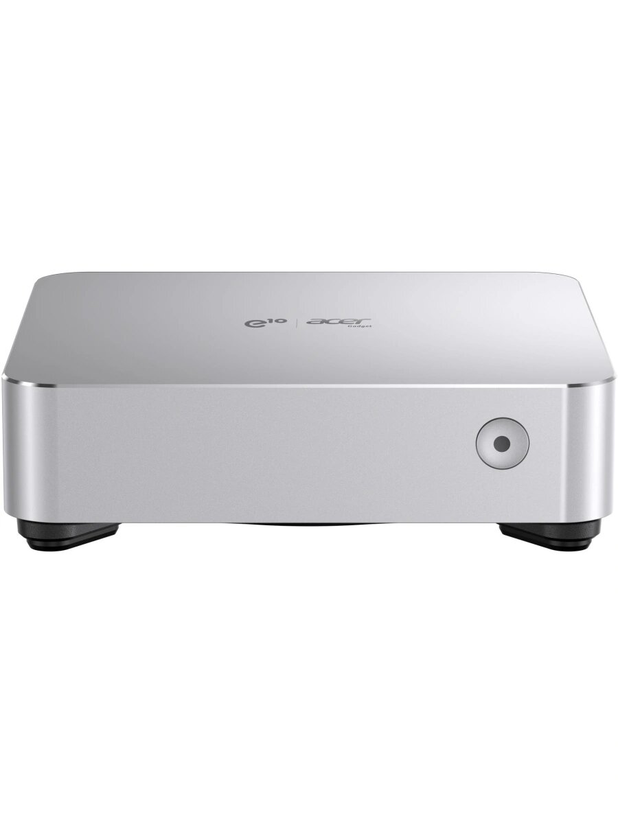 Неттоп Acer Gadget E10 ETBox1 i5 13500H/16Gb/SSD512Gb UHDG/W11Pro/серебристый/черный