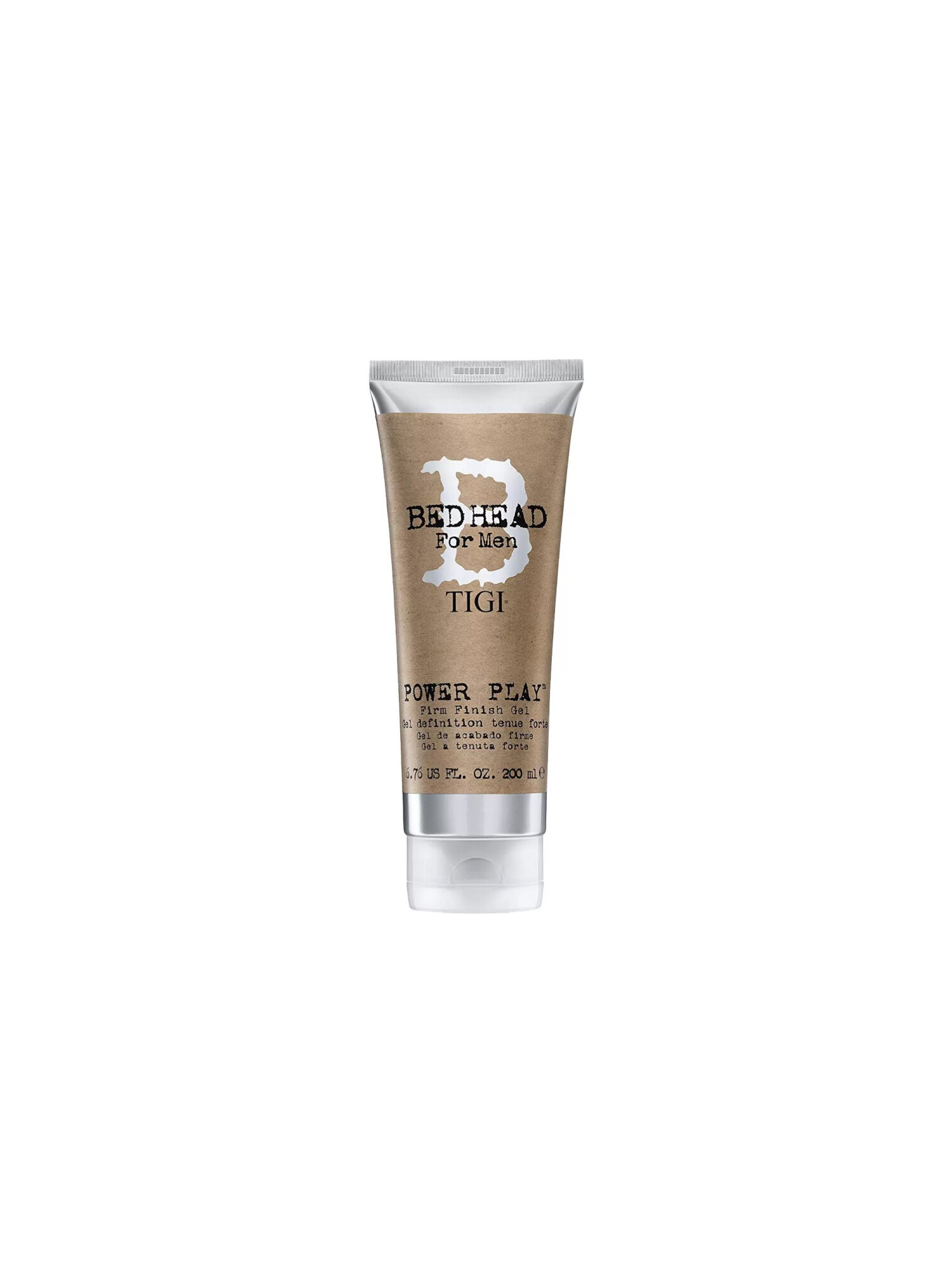 TIGI Bed Head For Men Power Play - Гель для волос сильной фиксации 200 мл