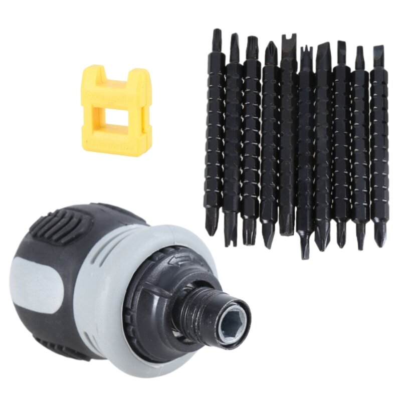 Набор Отверток С Храповым Механизмом Бытовая Отвертка Набор Инструментов Для Ремонта Дома Разобрать Телескопическую Вращающуюся Отвертку С Храповым Механизмом