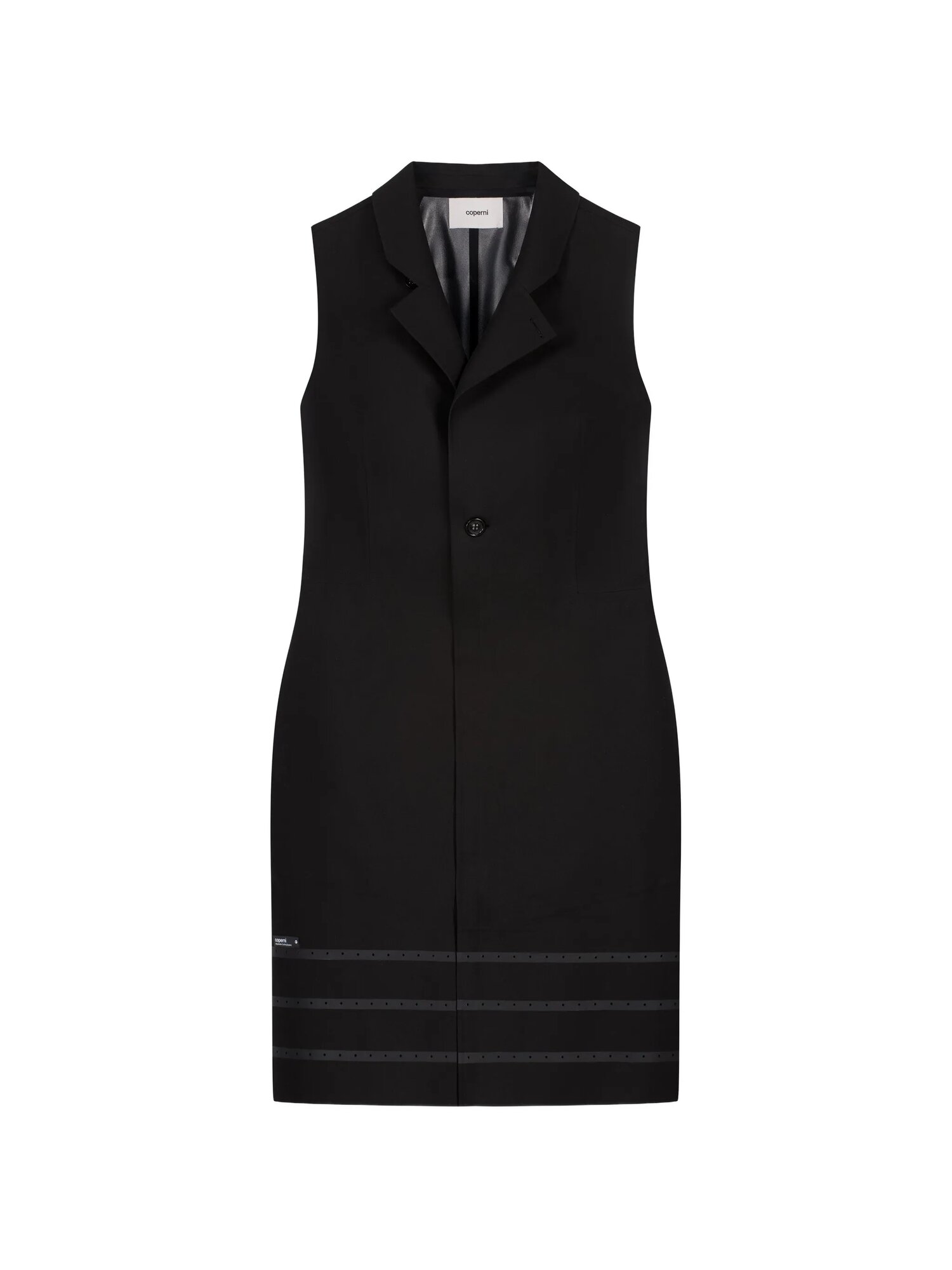 Платье Button fastening tailored dress